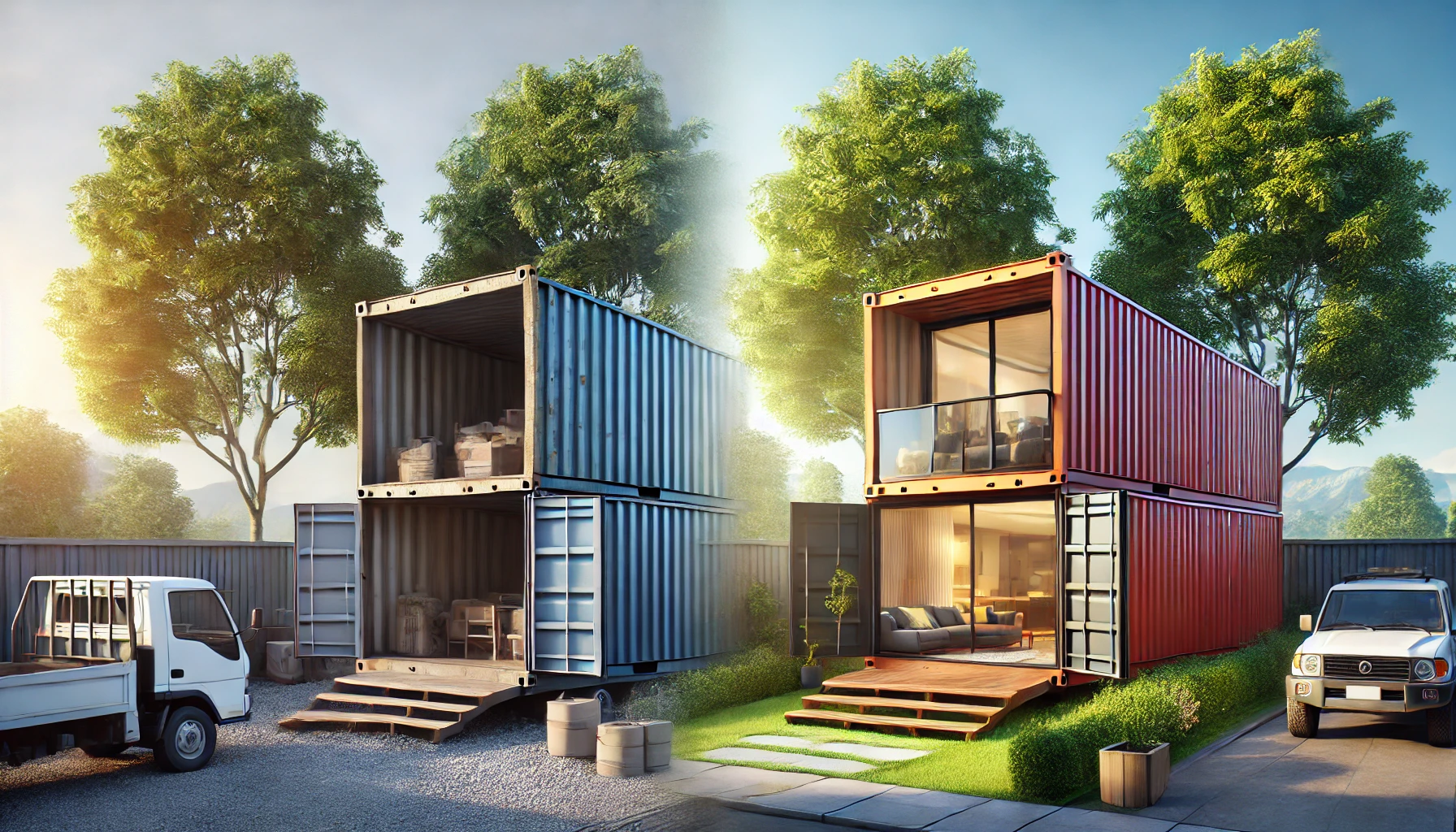 Container maritime à maison container : la transformation - Casa Container