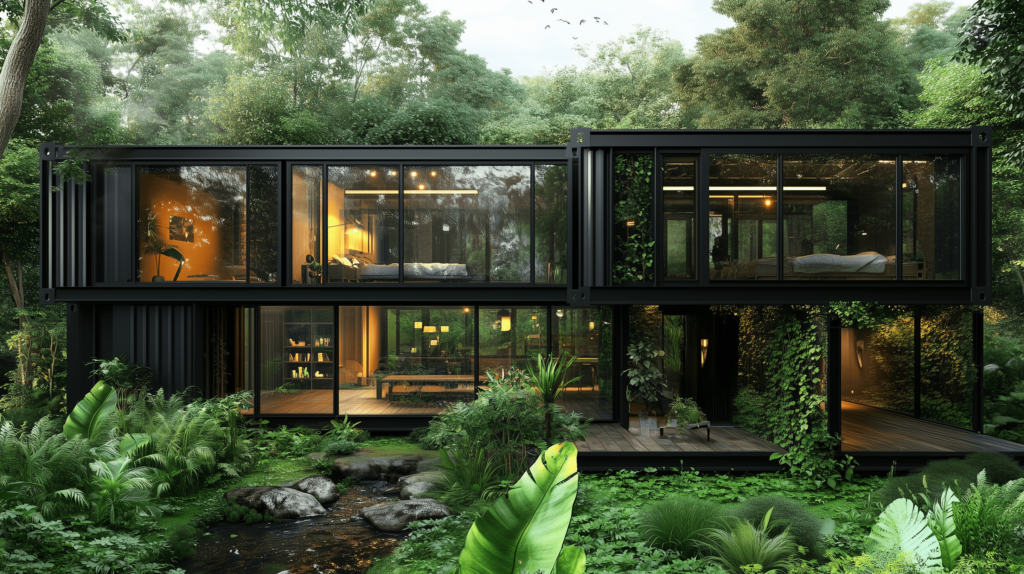 La révolution de la maison modulaire avec les maisons containers - Casa ...